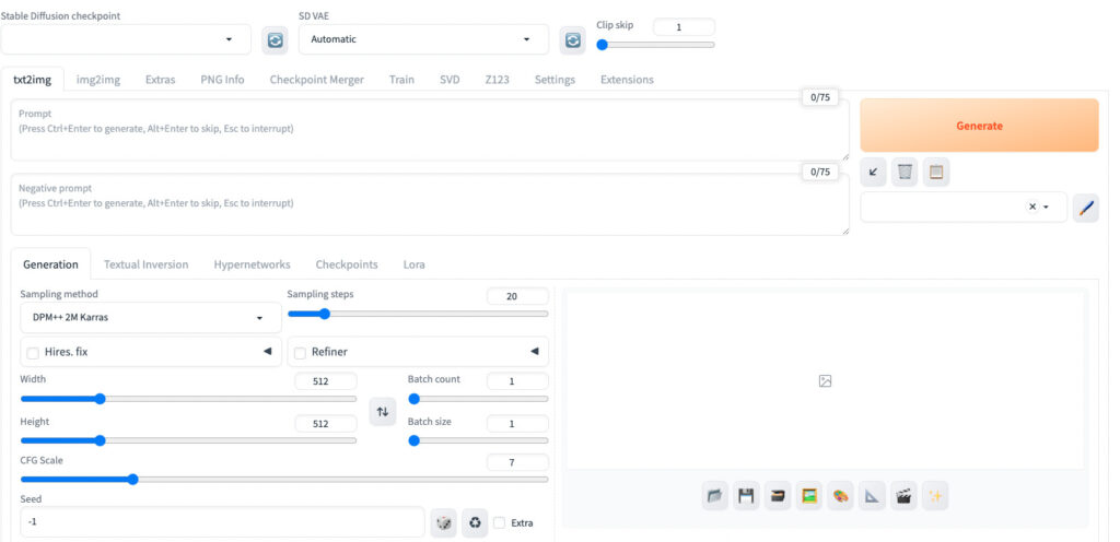 Stable Diffusion WebUI Forgeがもっと簡単にインストールできる！ | 味蕾創造堂